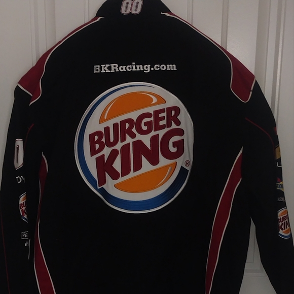Nascar | Jackets & Coats | Rare Burger King Racing Nascar David ...